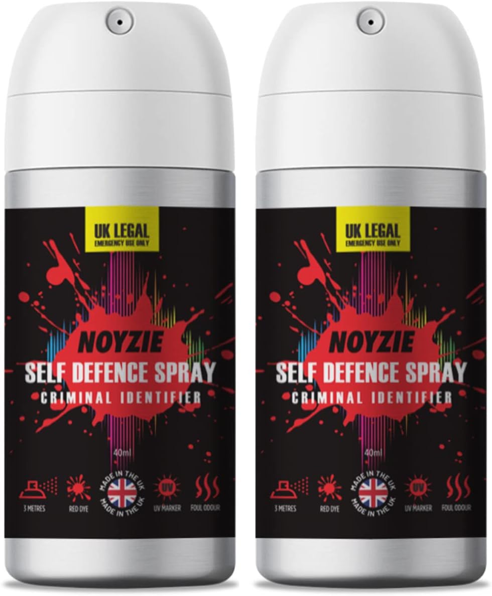 Self Defence Spray NOYZIE UK Legal Pepper Spray Alternative for Men ...