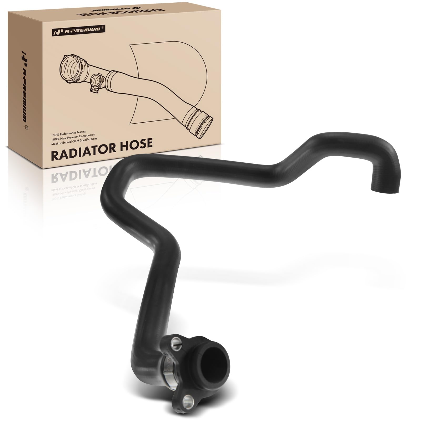 Amazon.com: A-Premium Upper Radiator Coolant Hose Compatible with BMW ...