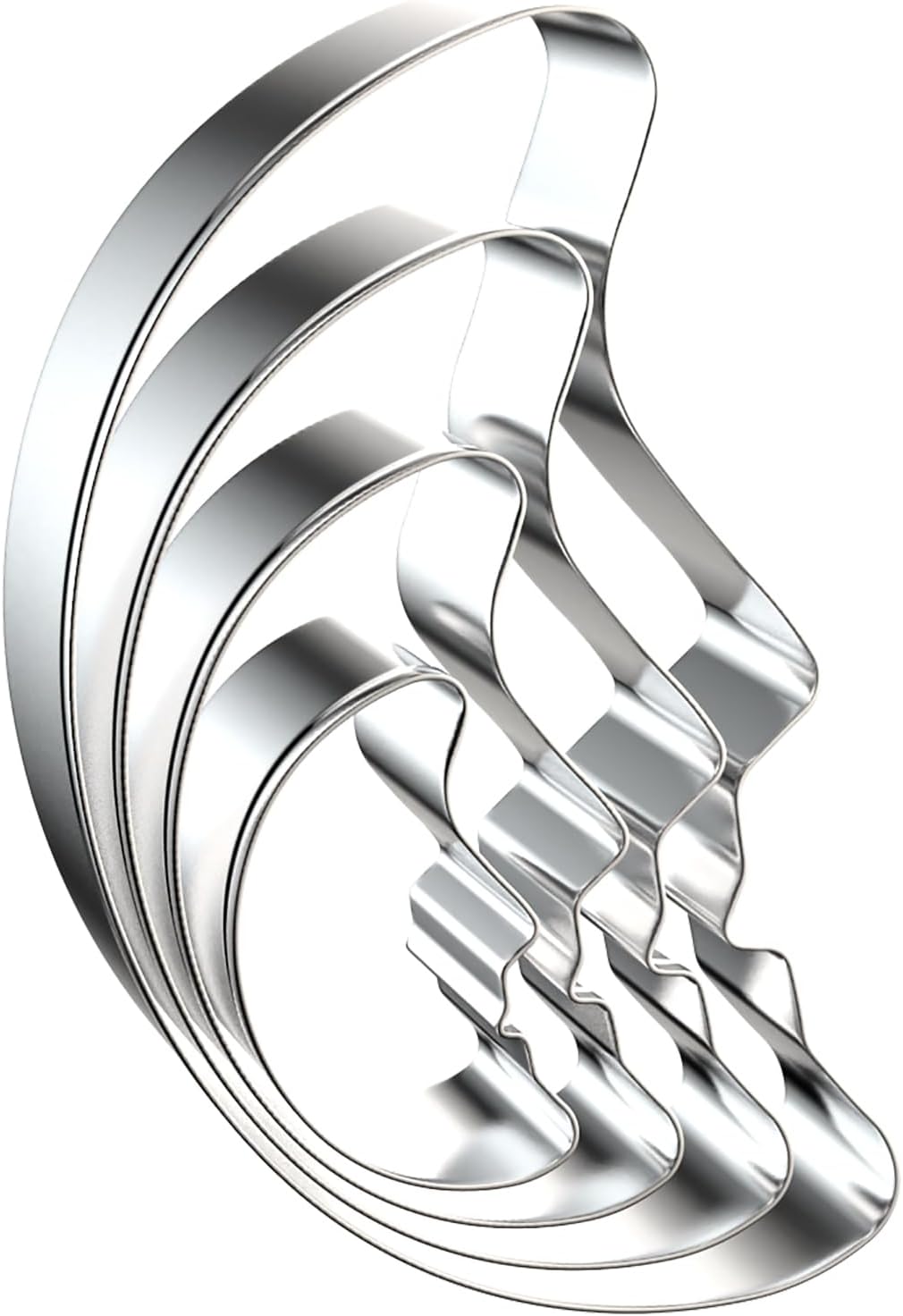 Amazon.com: Crescent Moon Cookie Cutter Set - 5 inch, 4 inch, 3 inch, 2 ...