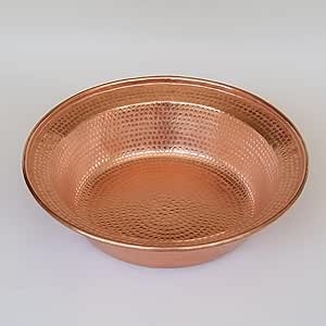 Amazon.com: MIUXE 33/43cm Hand-Hammered Copper Basin, Portable Pedicure ...