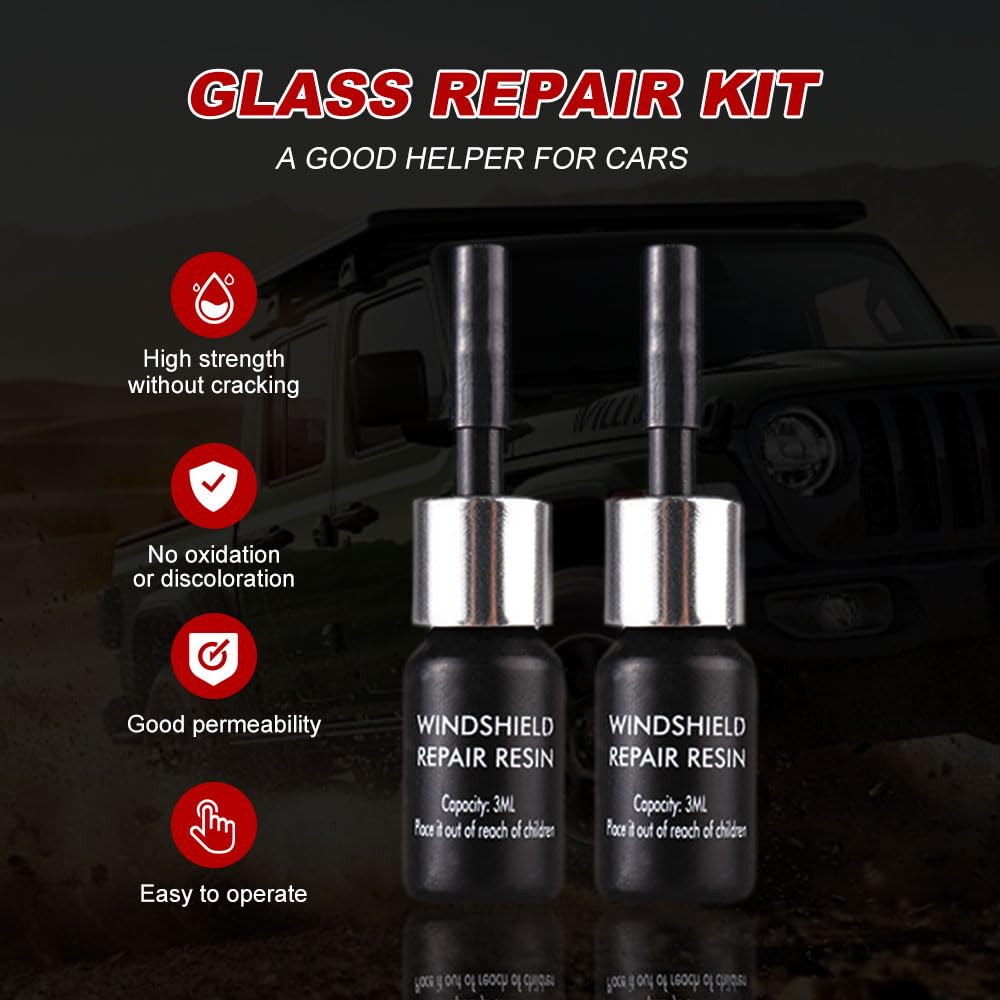 Debeidi Windscreen Upgraded Cracks Gone Glass Repair Kit, Glass Repair ...