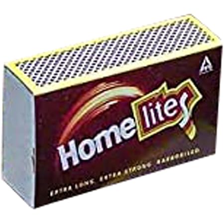 Homelites Matchbox - 5 Small Packs, black, 3 x 3 : Amazon.in: Home ...