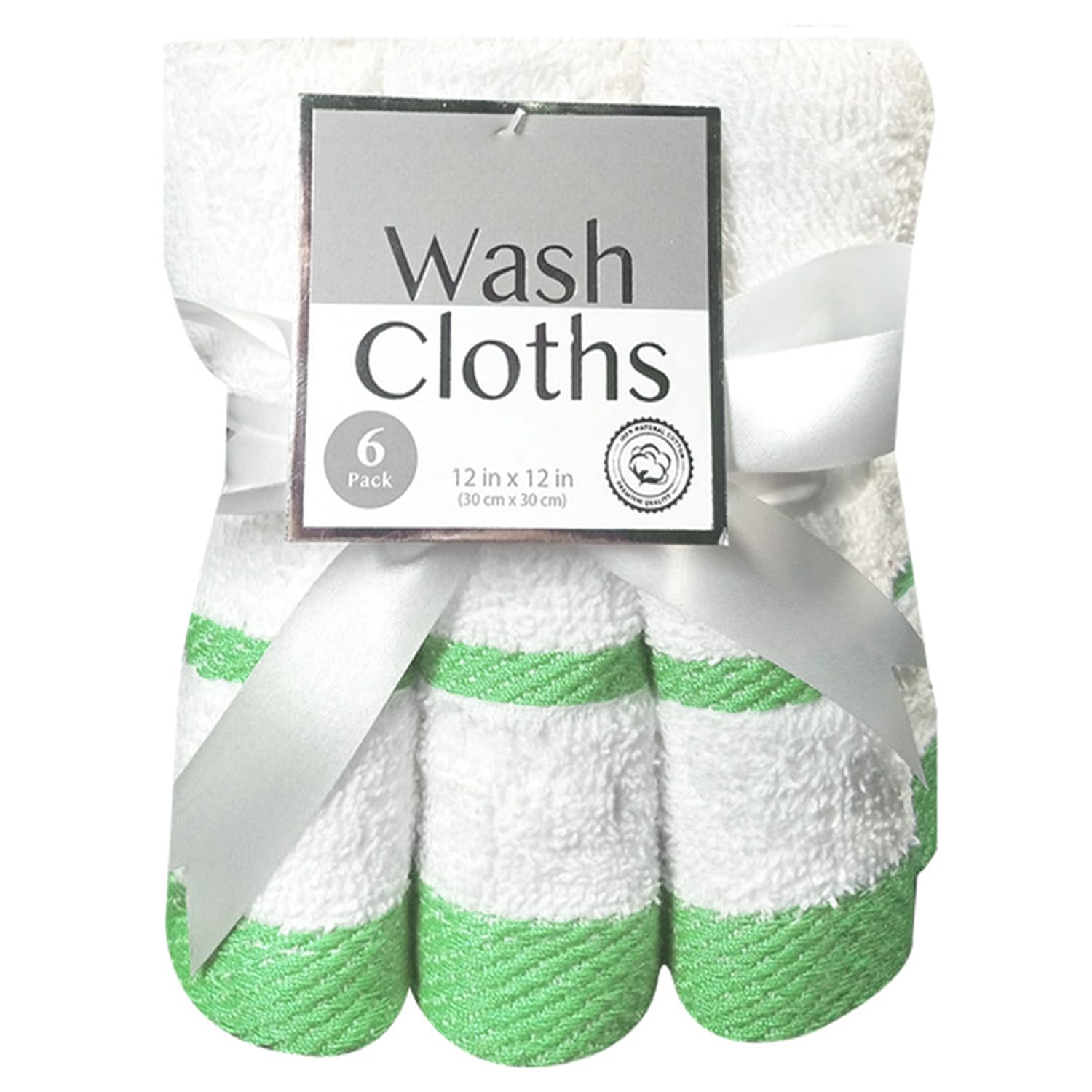Amazon.com: SIP SPHERE Wash Cloth 6 Pack Washcloths Plush and Absorbent ...