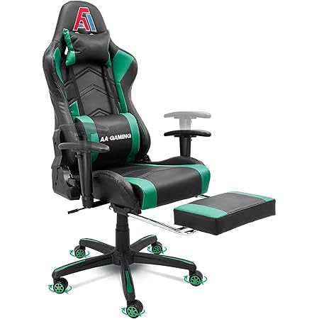 Amazon.com: AA Products Gaming Chair High Back Ergonomic Computer ...