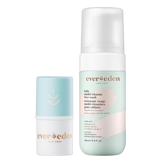 Amazon.com: Evereden Kids Face Wash: Melon Juice, 1.7 oz. & Lip Balm, 0 ...