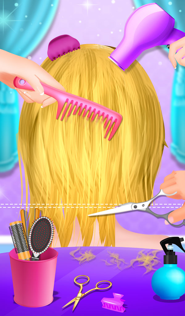 Princess Doll Makeover Dress-up Spa Salon Games for boys and girls ...