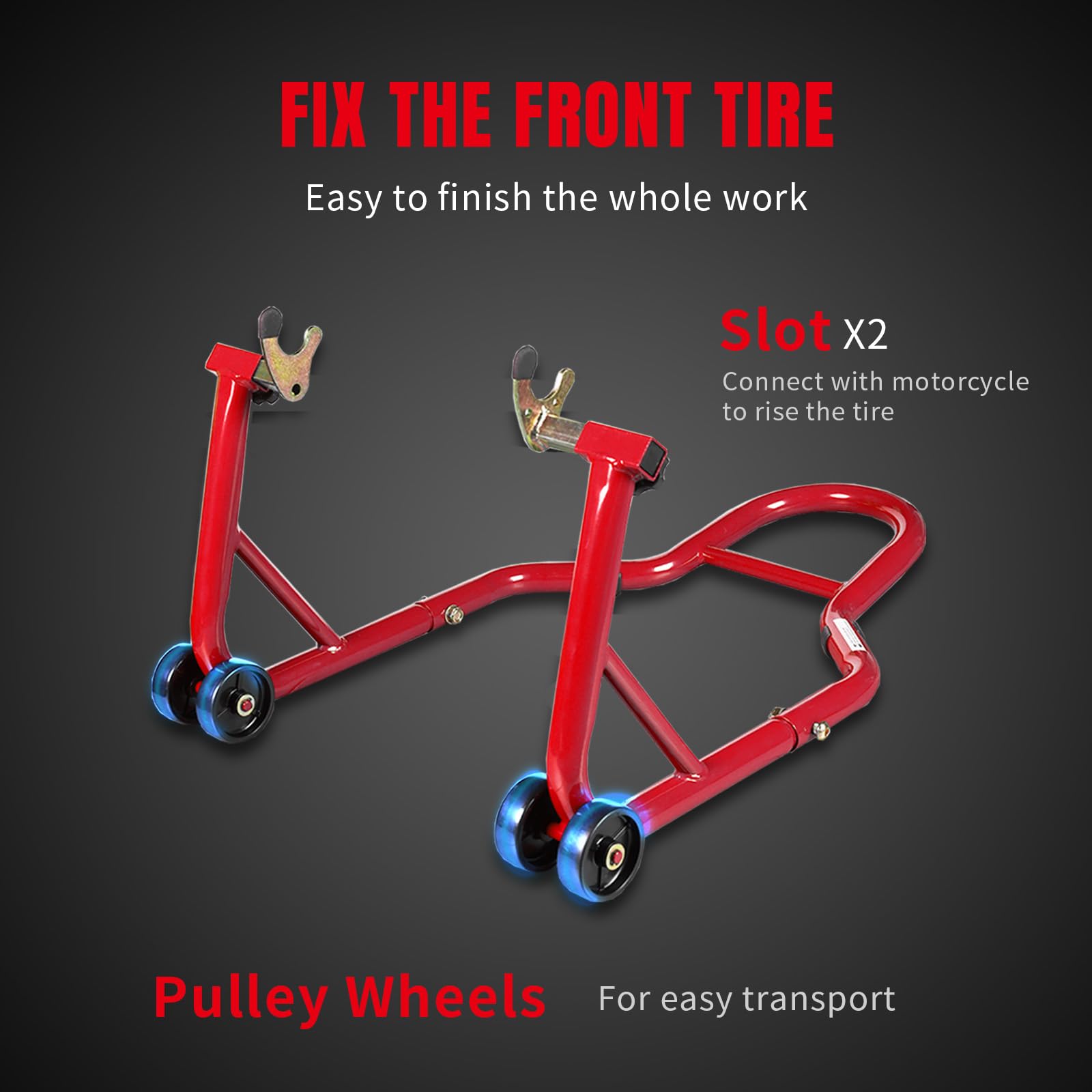 Snapklik.com : Motorcycle Stand Lift, Universal Paddock Lift Stand ...