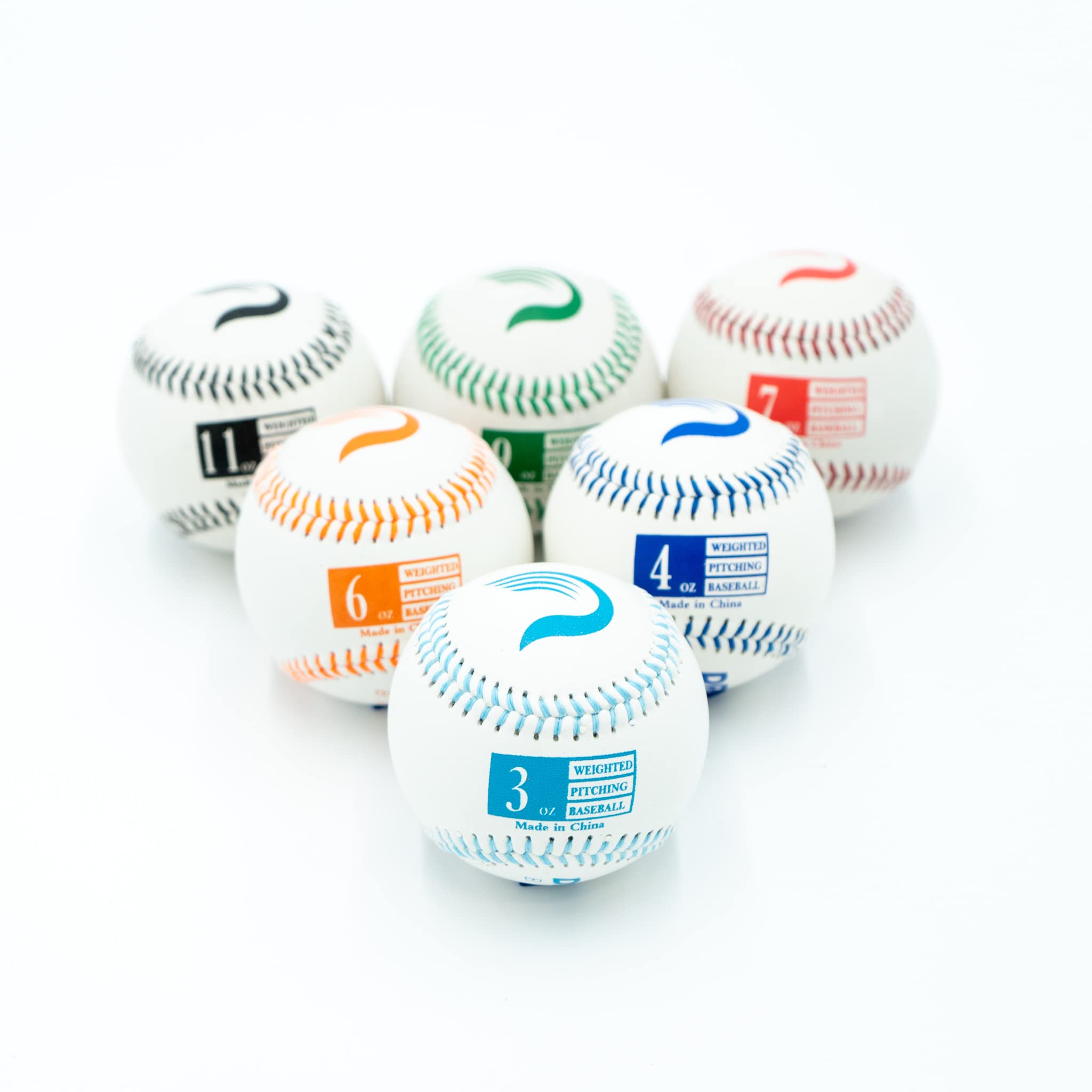 Snapklik.com : Driveline Leather Weighted Baseballs - Set Of 6 - Real ...