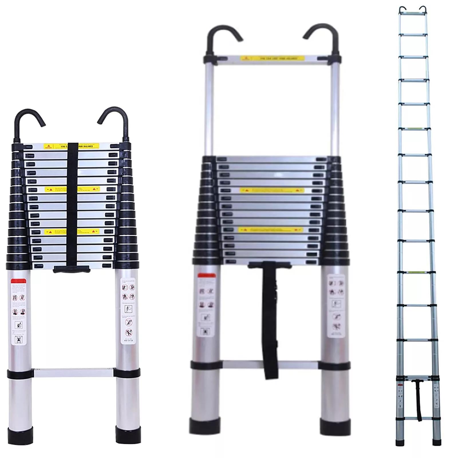 Multifunctional 6.2 Meters 20 feet Ladder Telescopic Ladder with ...