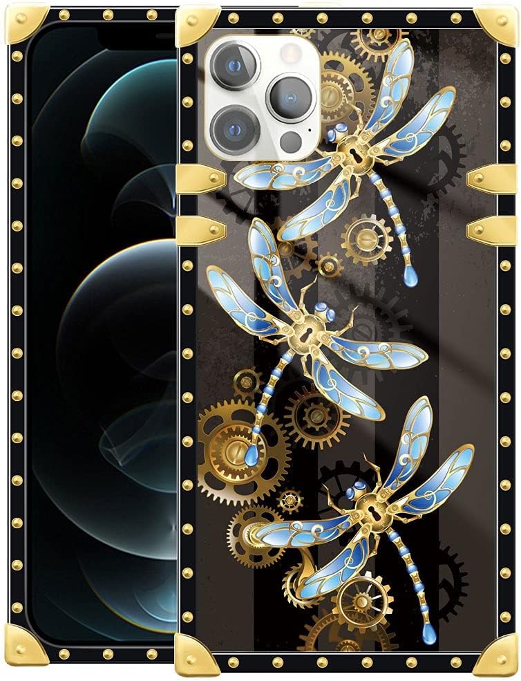 Amazon.com: iPhone 11 Cottagecore Aesthetic Mushroom Dragonfly ...