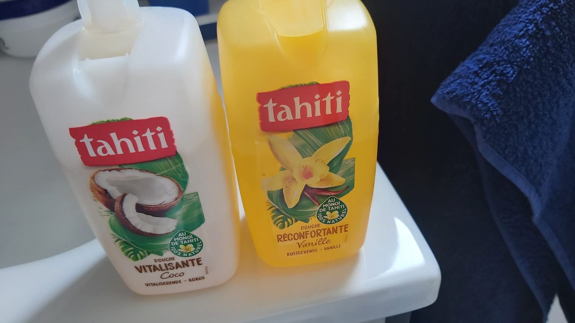 Tahiti Gel Douche Coco Vitalisante Enrichi au Monoï de Tahiti 100% ...