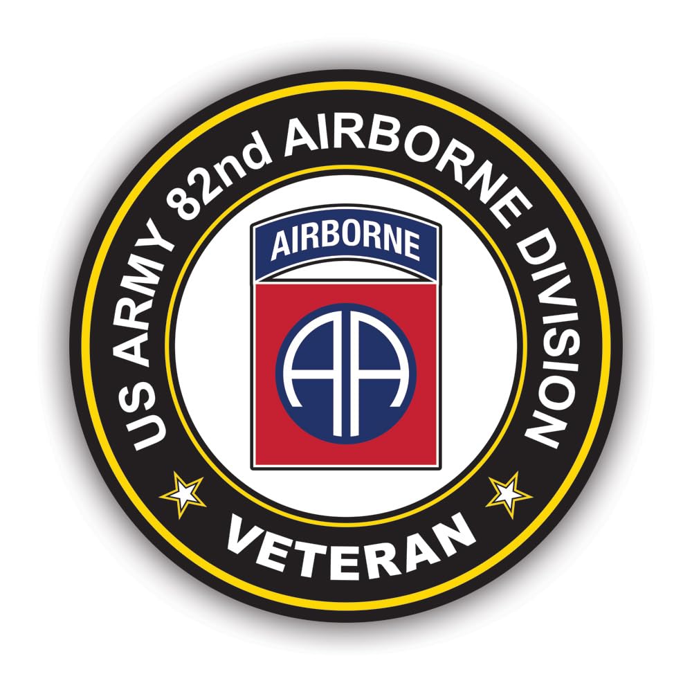 Amazon.com: fagraphix 82nd Airborne Division Veteran Sticker Decal ...