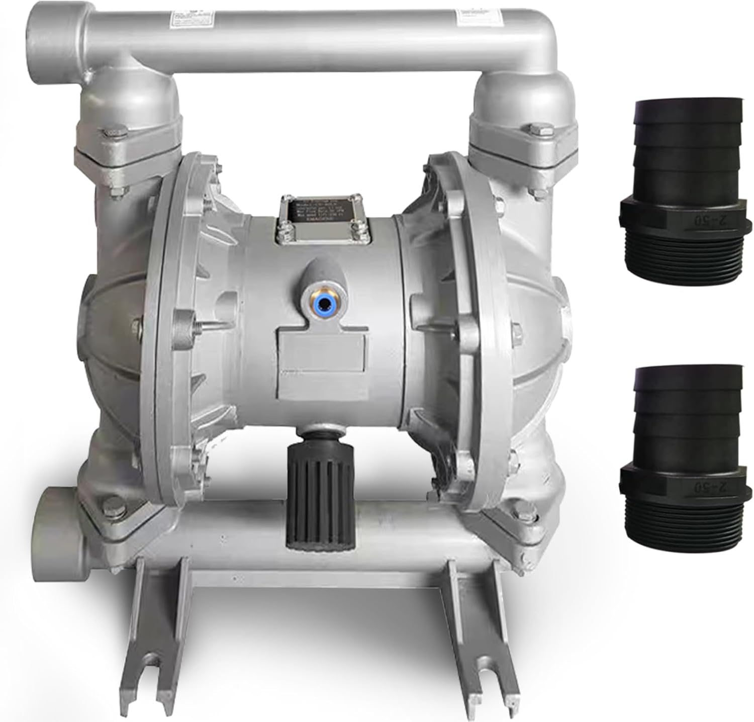 Amazon.com: Air Diaphragm Pump 1.5 inch Inlet/Outlet Waste Oil Transfer ...