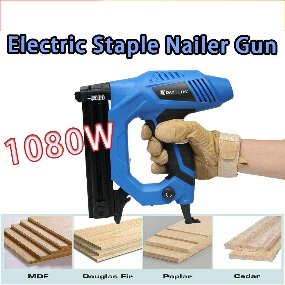 Buy 1080W Electric Ste Nail Brad Woodworking Carpentry Nailer Tools ...