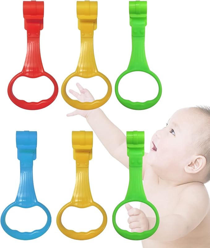 Amazon.com: Baby Pull Rings for Baby 6 Pack Walk Assistant, Pull Up ...