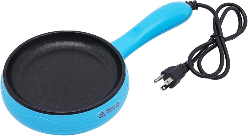 Amazon.com: YUASDUU 450W Small Electric Skille, 6 Inch Nonstick Egg Pan ...