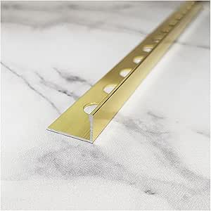 HAIXHX Wood to Tile Transition Strip, Metal Door Reducer/Vinyl Tile ...