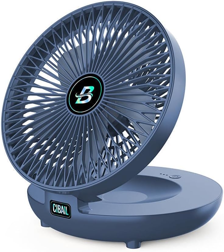 Foldable Air Circulation Fan, Portable Mini Fan, Lightweight, Portable ...