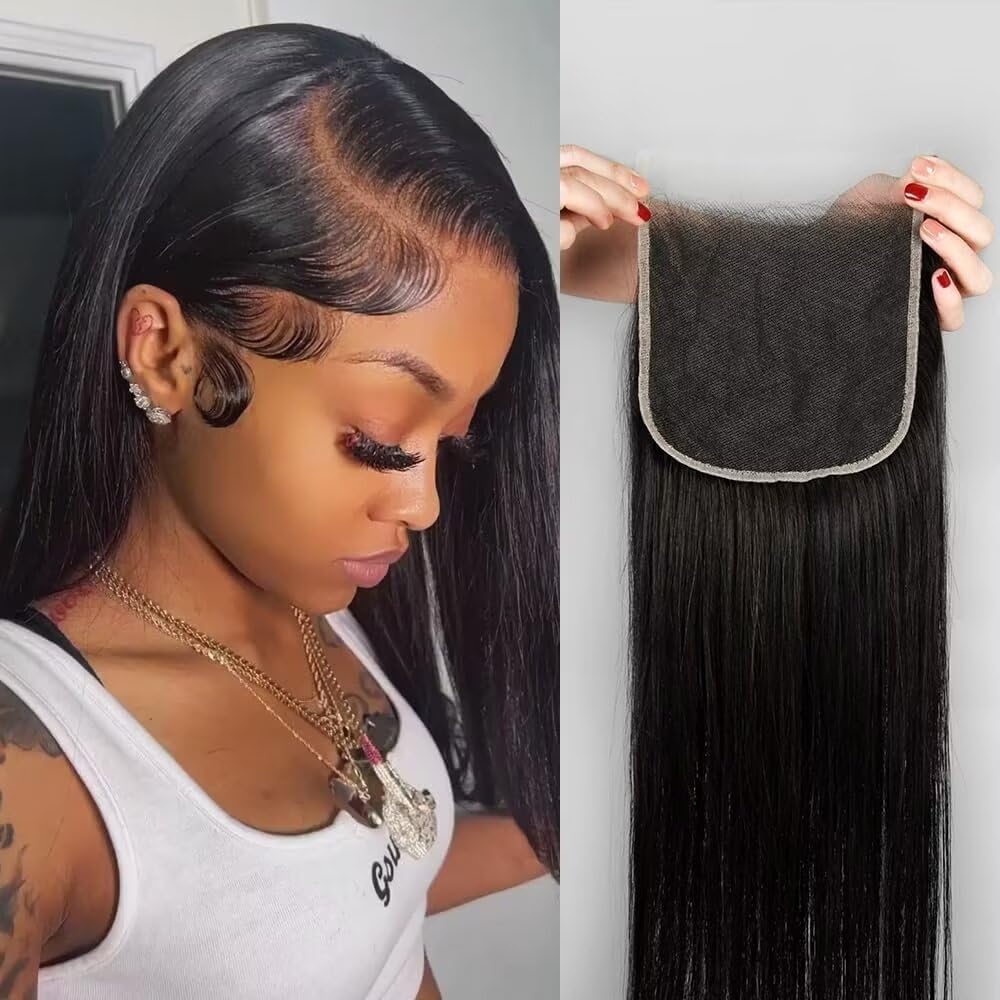 Amazon.com : KRN 5x5 HD Lace Closure Only, Tiny Single Knot Ultra-Thin ...