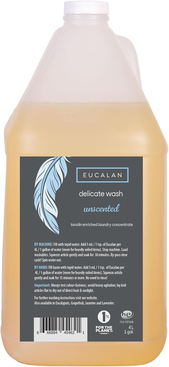 Amazon.com: Eucalan Delicate Wash Natural Unscented Jug : Beauty ...