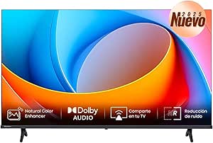HISENSE Televisión Pantalla 32 Pulgadas Smart TV HD 32A4NV : Amazon.com ...