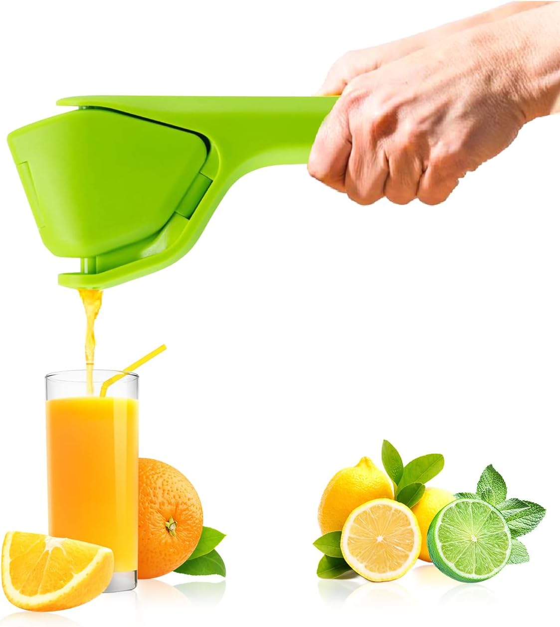 Exprimidor de limón, exprimidor manual de lima que se pliega para el ...