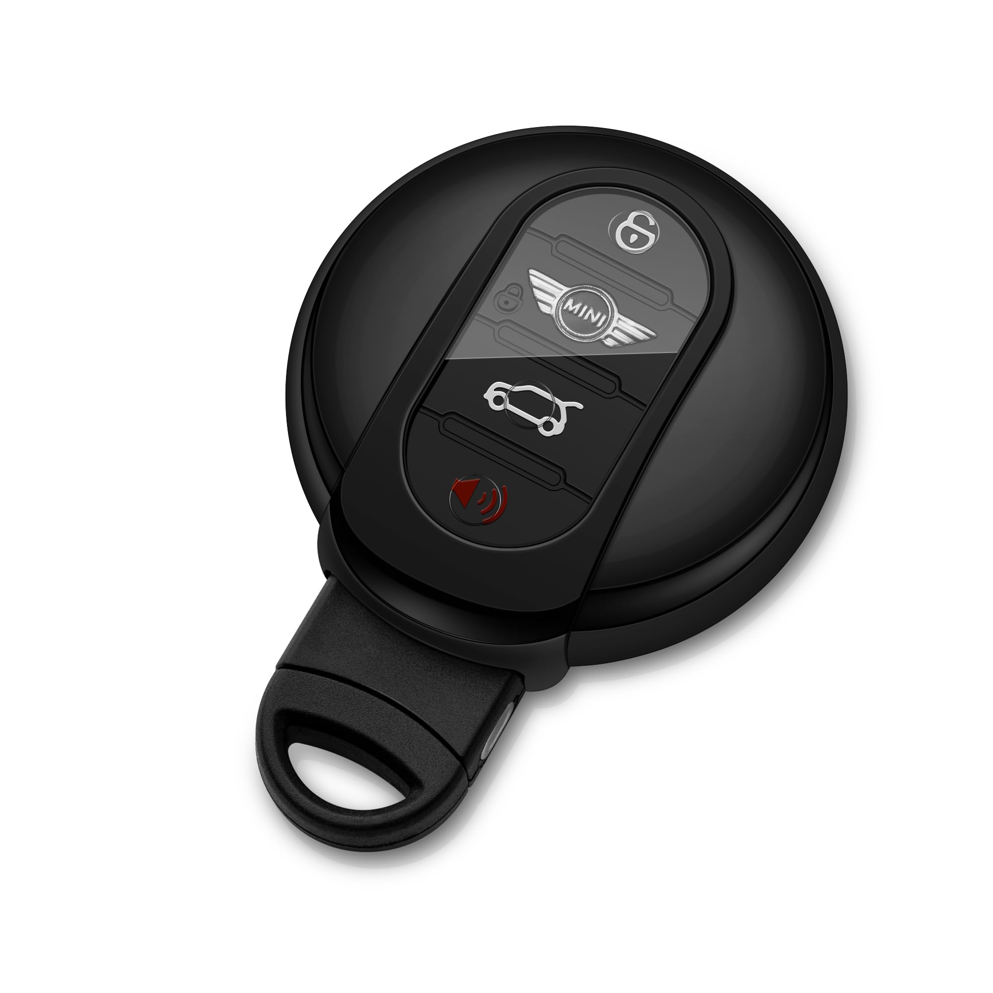 Amazon.com: Tengare Car Key Fob Cover Compatible with Mini Cooper Key ...