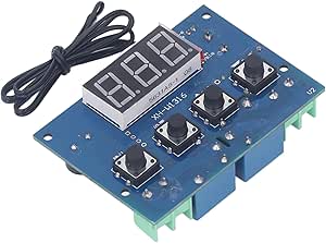 Amazon.co.jp: Electronic Thermostat Controller, Digital Temperature ...