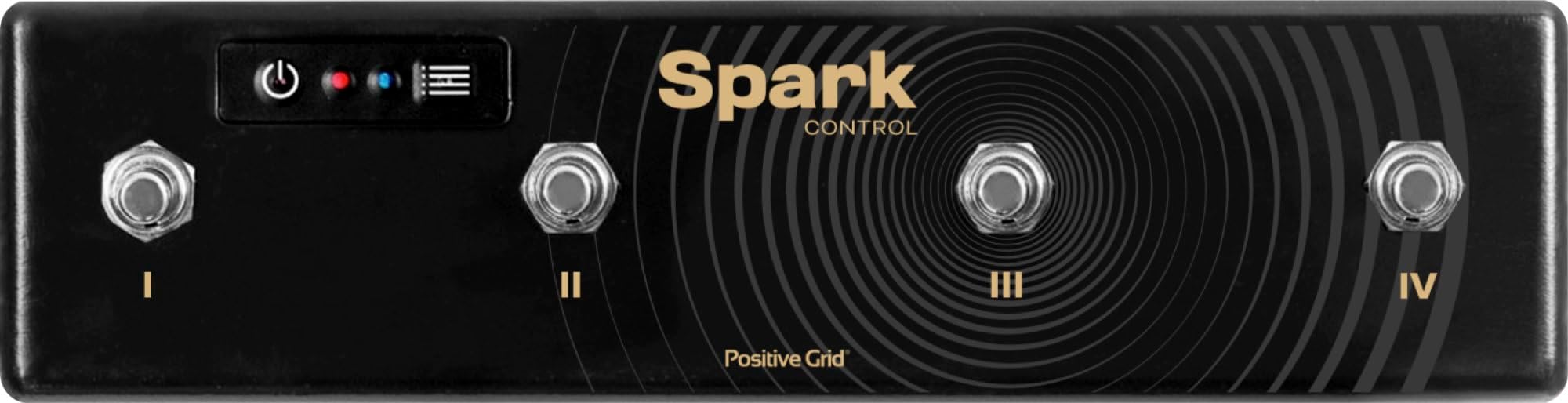 Positive Grid Spark Control Wireless Guitar Footswitch Pedal/Controller ...
