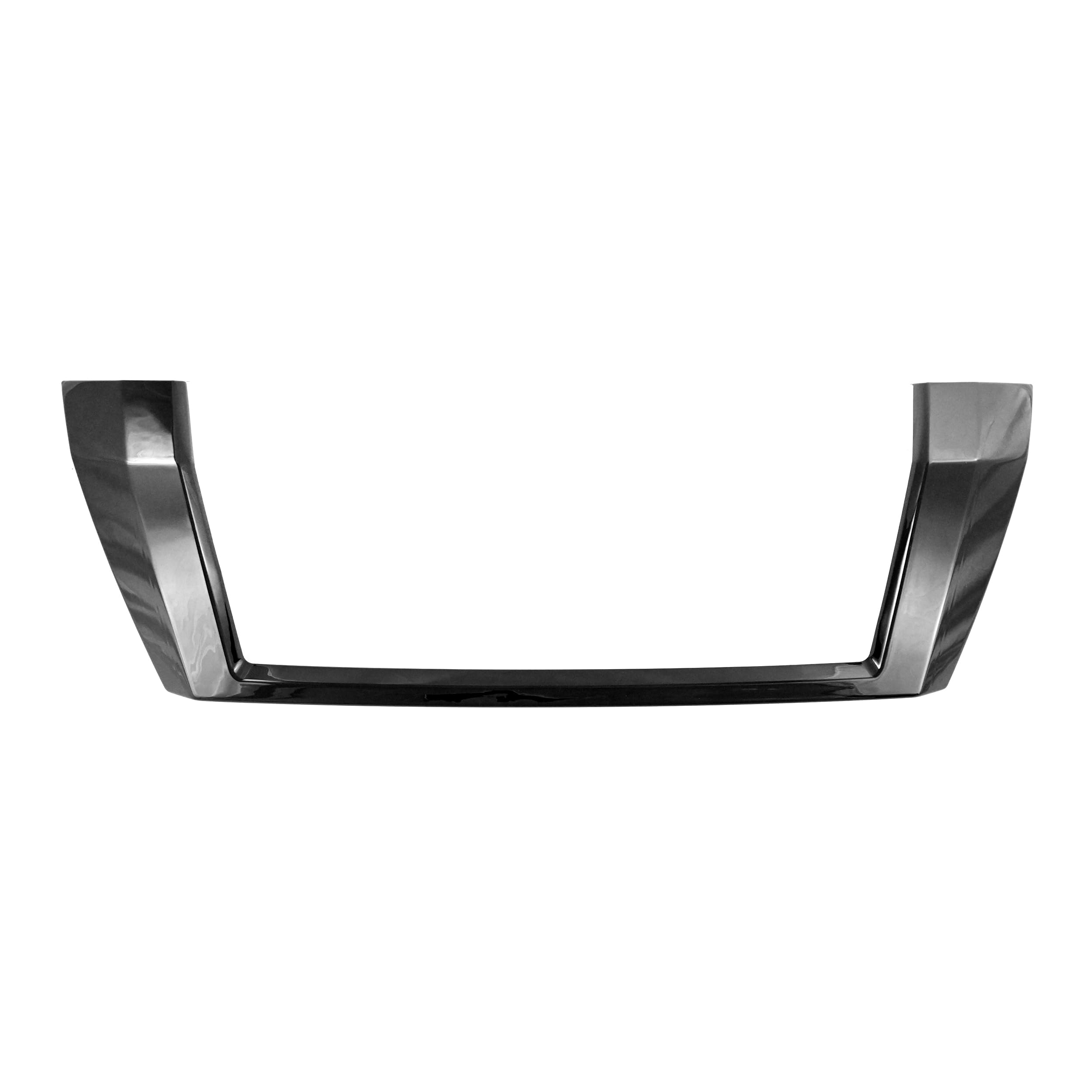 Amazon.com: Chrome Delete Black Front Grille Overlay with Secure ...