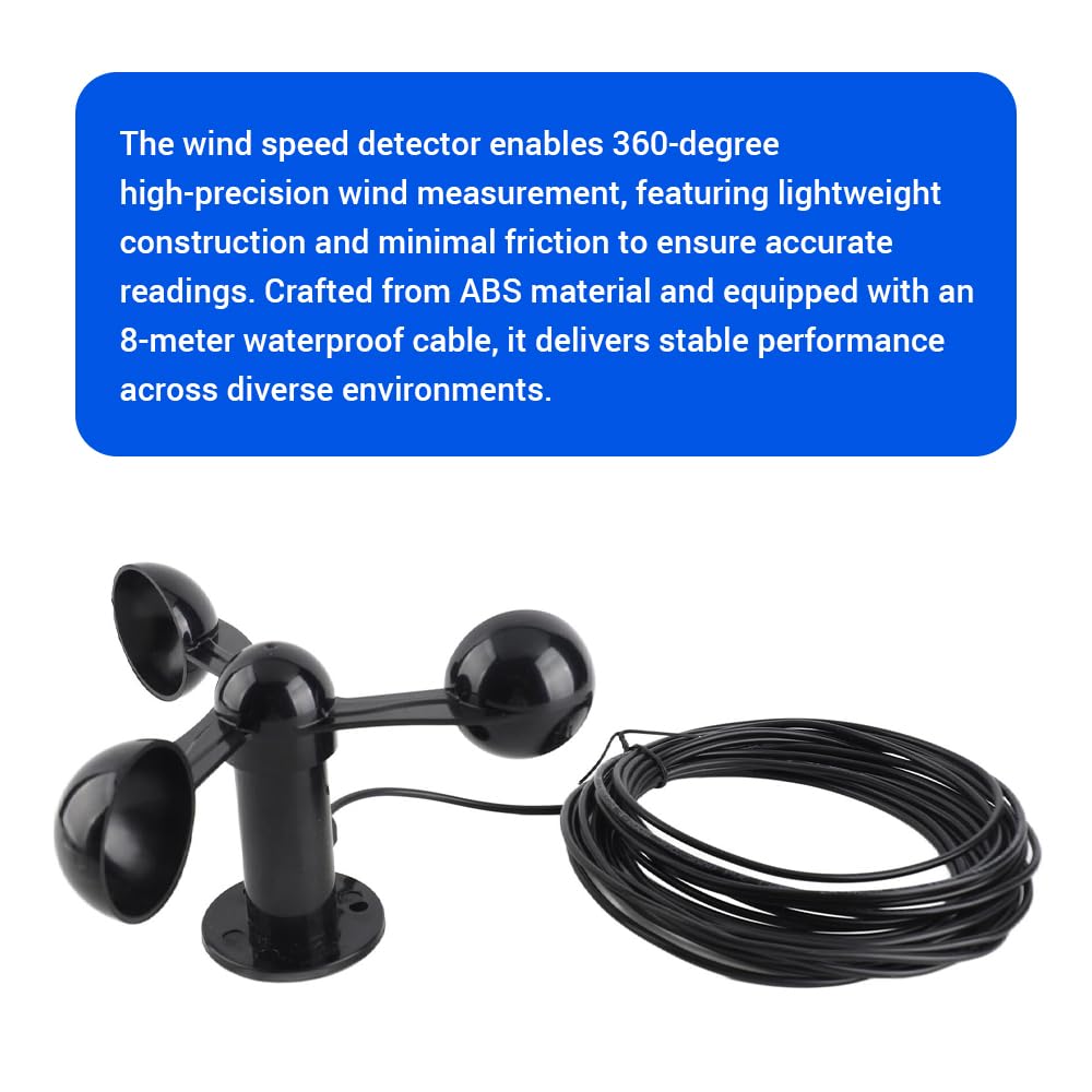 Snapklik.com : Bordstract Wind Speed Detector, Accuracy Three Cups ...