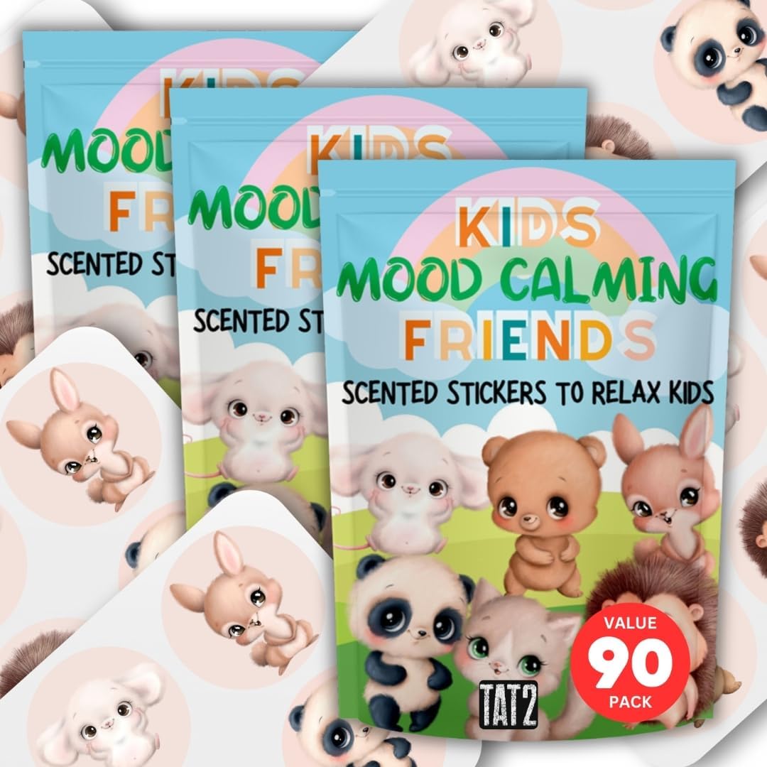 Amazon.com: Mood Calming Stickers for Kids/Adults (90 Pack) – All ...