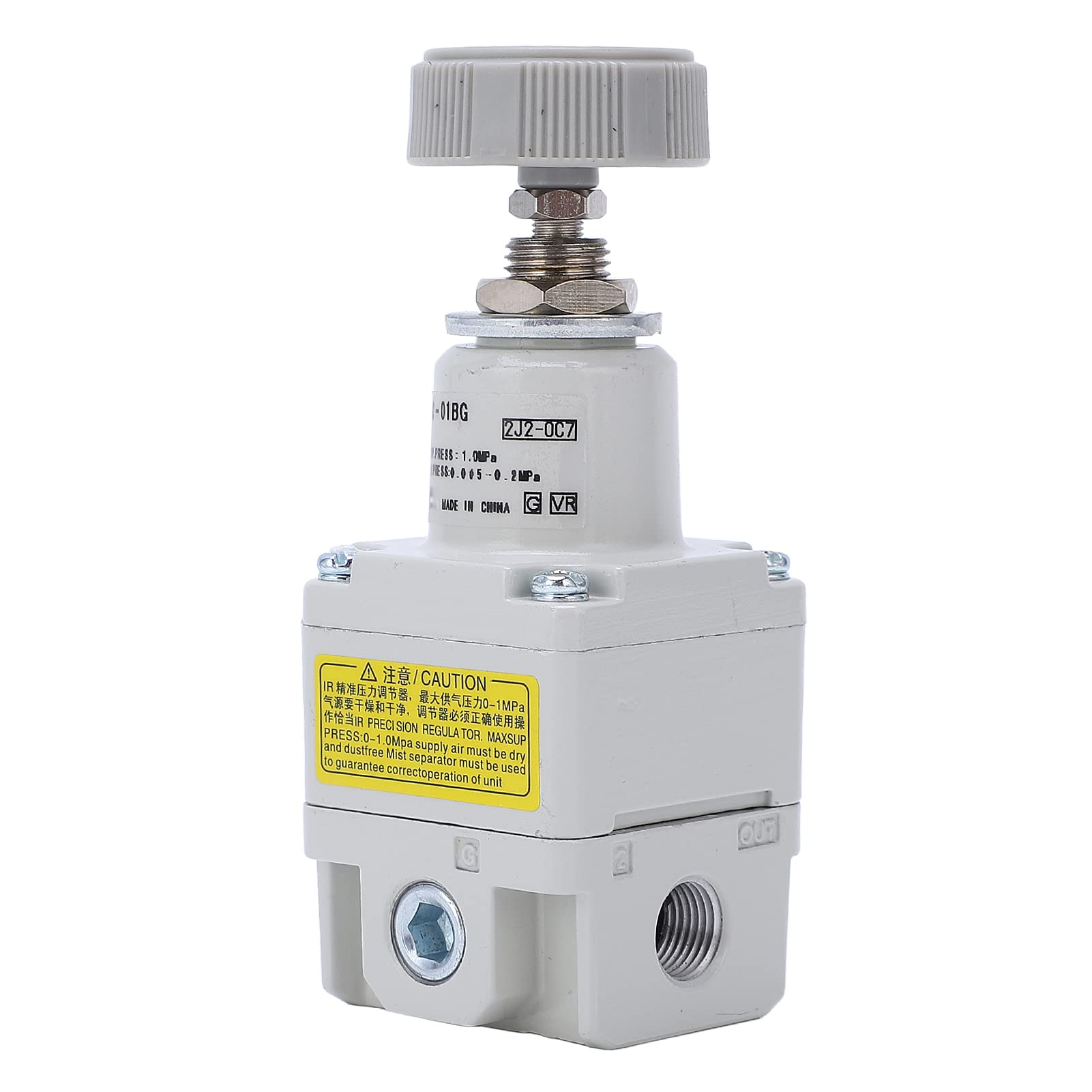 Buy Compressed Air Pressure Reducing Valve, 0.5mm Pitch Rod Pneumatic ...