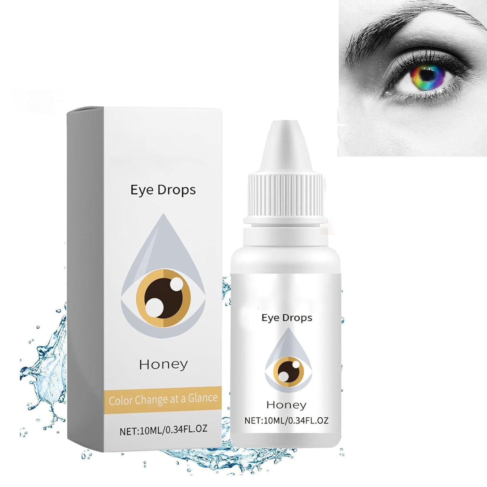 Genericfancy Drops Change Your Eye Color Irisink Pro Eye Drops ...
