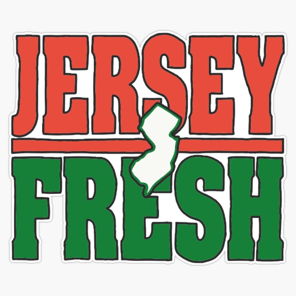 Amazon.com: Jersey Fresh New Jersey Graphic Sticker Vinyl Waterproof ...