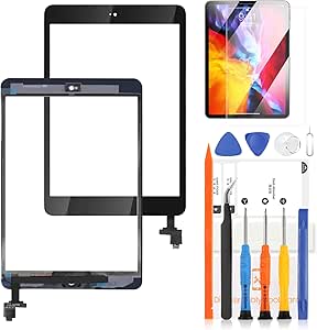 Touchscreen for iPad Mini 1 2 1ST 2nd Generation Digitizer Screen A1432 ...