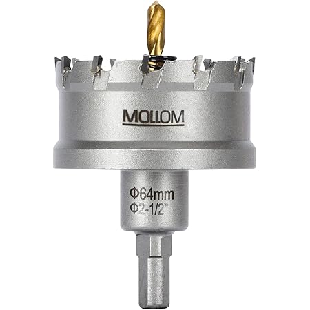 Klein Tools 31866 Heavy Duty Hole Cutter, 1-3/4-Inch Carbide Hole ...