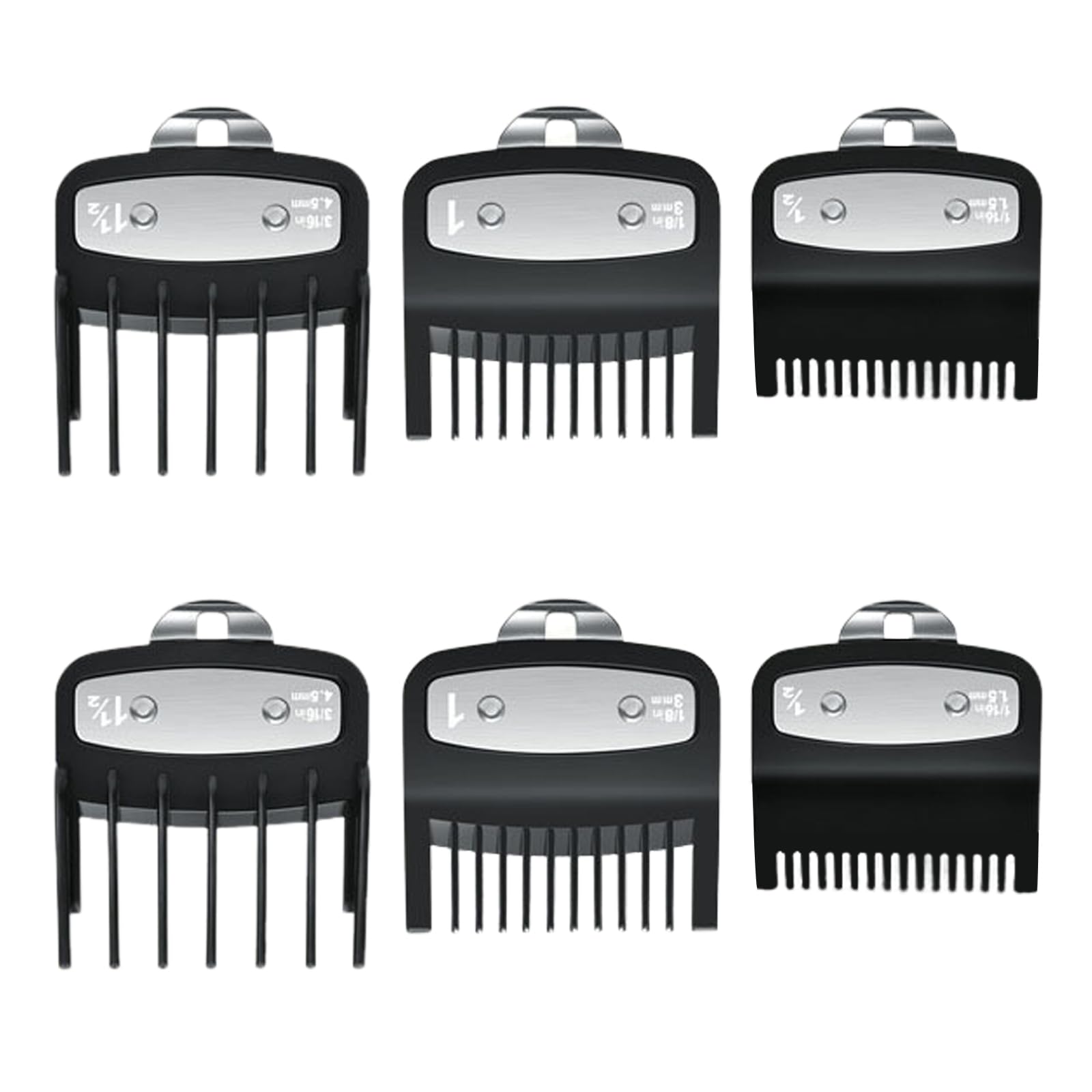 6 Pcs Hair Clipper Guard, Hair Clipper Guards Combs, Hair Clipper ...