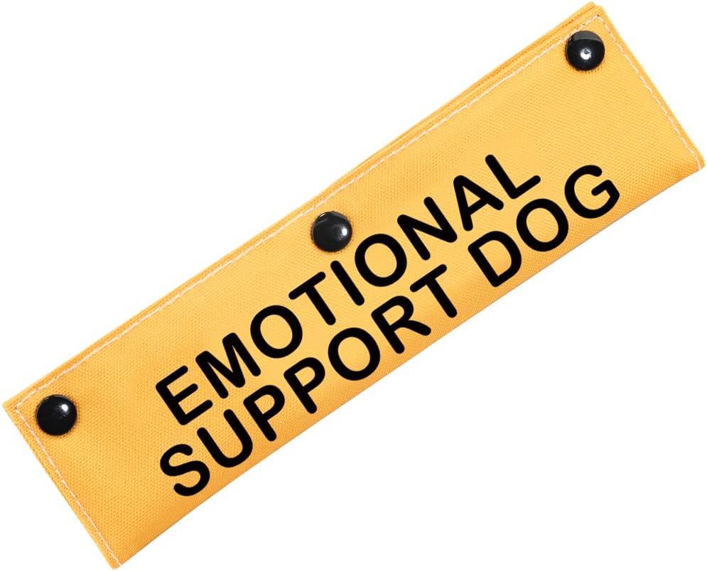Emotional Support Dog Leash Sleeve ESA Dog Leash Sleeve Service Dog ...