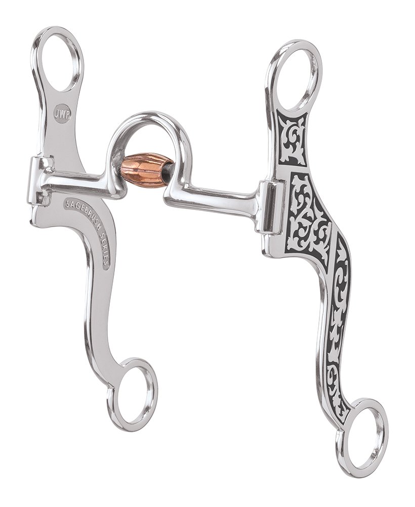 Weaver Leather Jeremiah Watt Sagebrush Series Bit with Floral Engraving ...