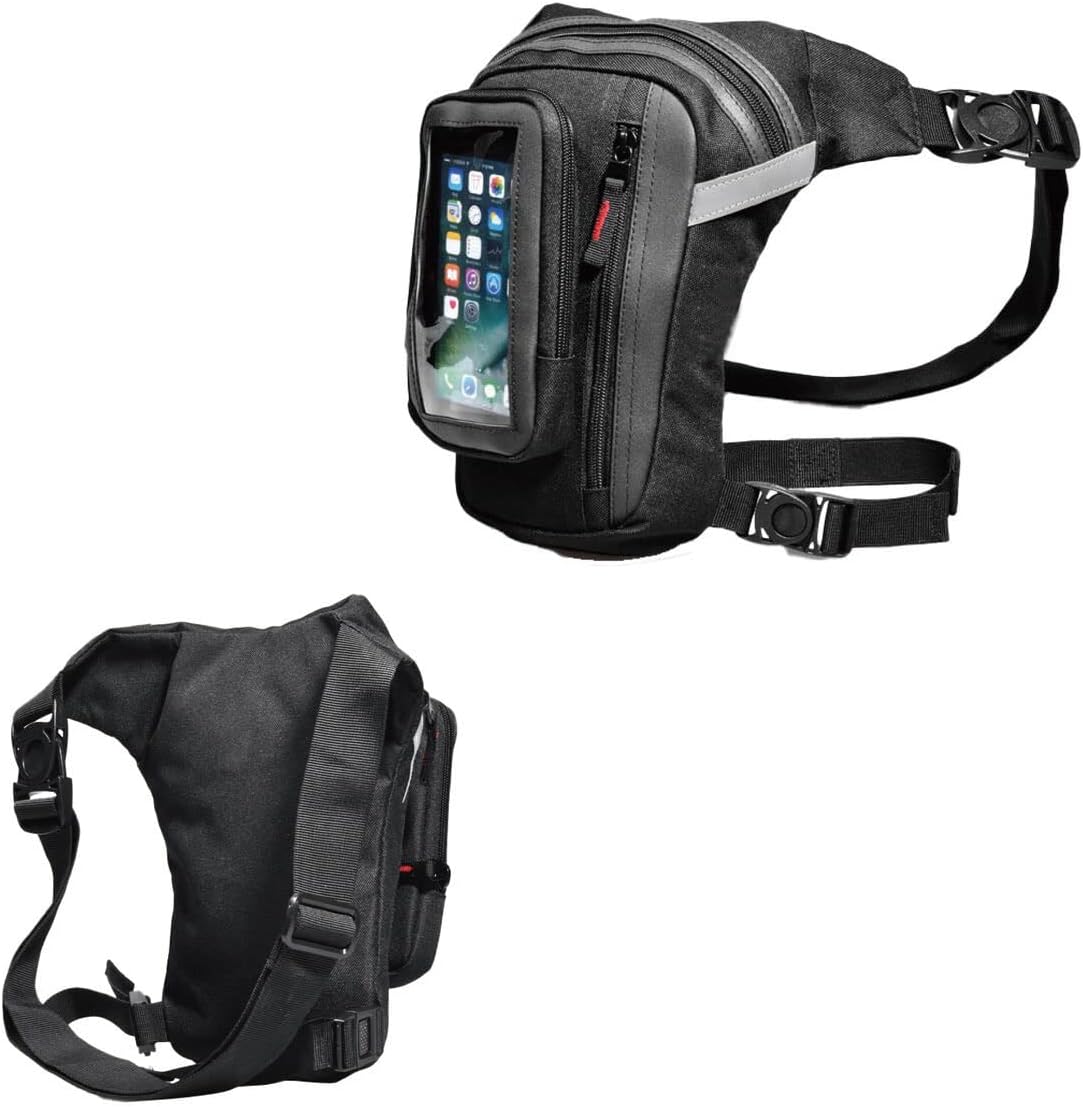 Amazon.co.jp: Liberator Plus バイクレッグバック レッグバッグ レッグポーチ バイク ツーリング ショルダー ボディバッグ ショルダーバッグ 日本企画 足 脚 ...