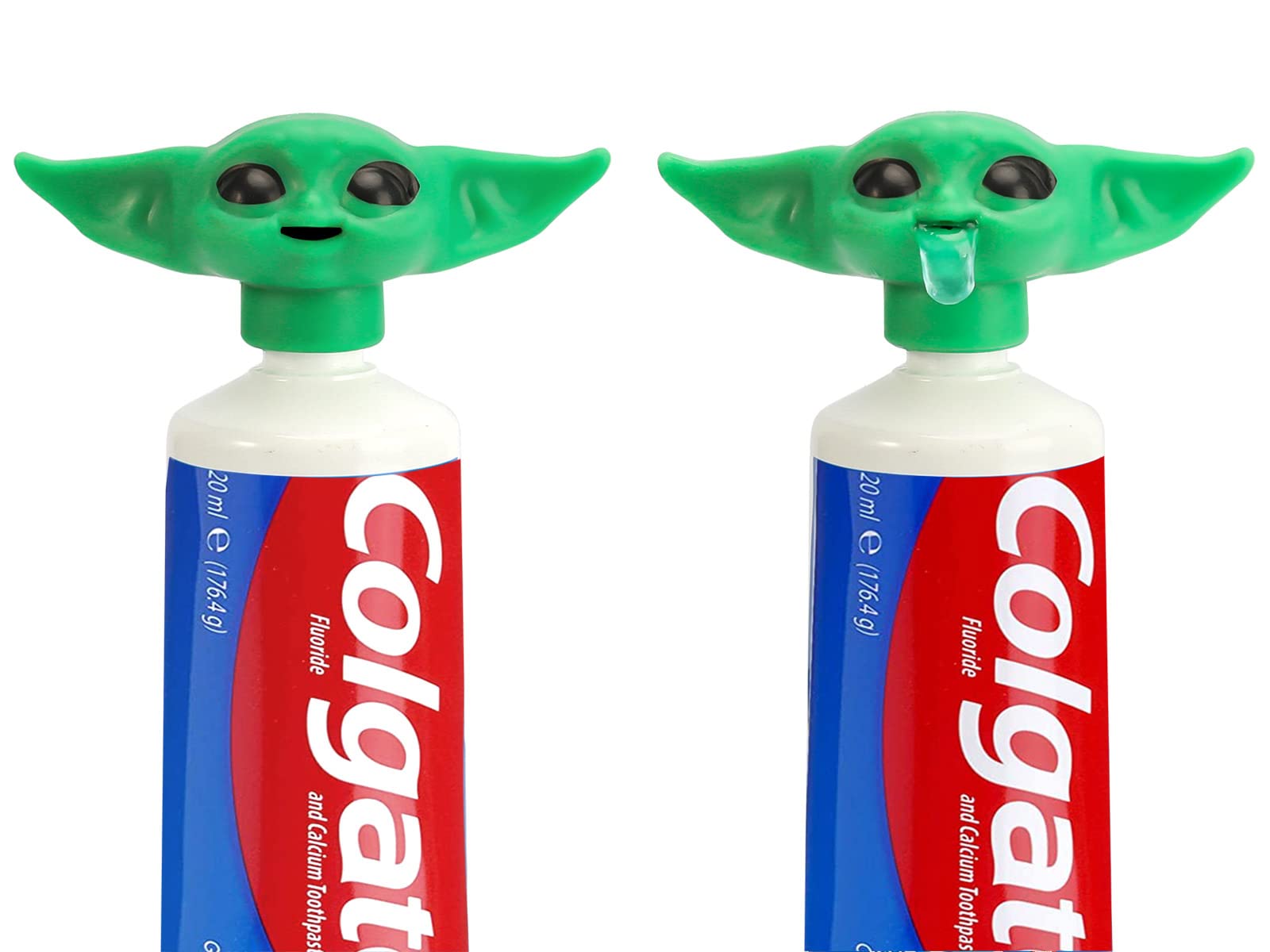 2 Pack 2022 Baby Yoda Toothpaste Topper Grogu Toothpaste Topper ...