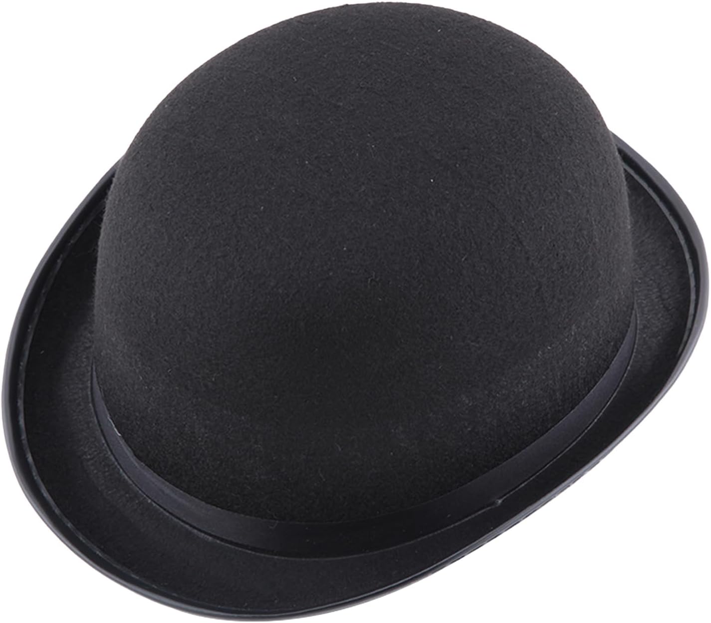 Classic Black Bowler Hat | Felt Bowler Derby Hat | Magician Steampunk ...