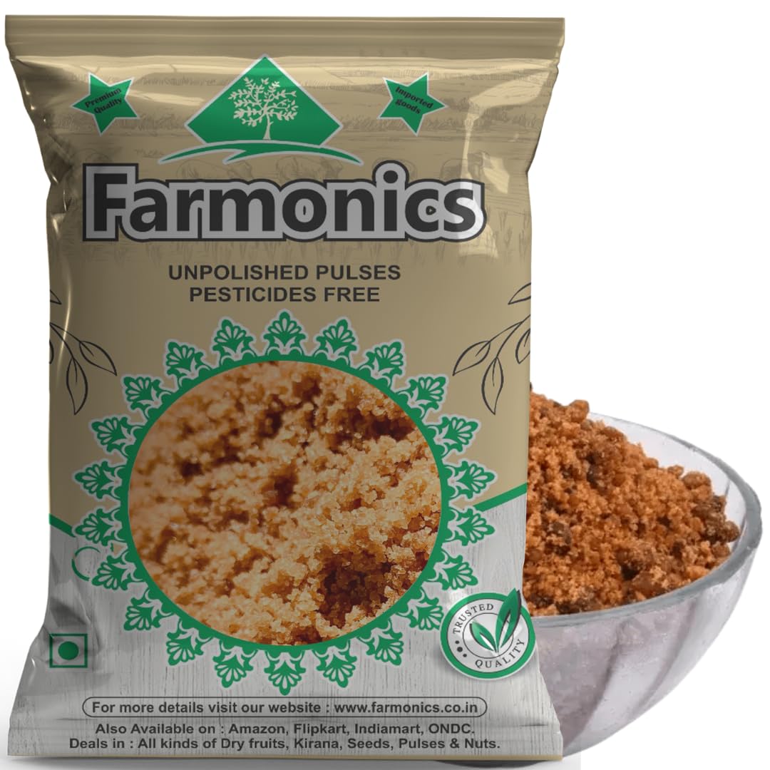 Farmonics Enterprises Natural Jaggery Powder | Desi Shakkar Gur | Gud ...