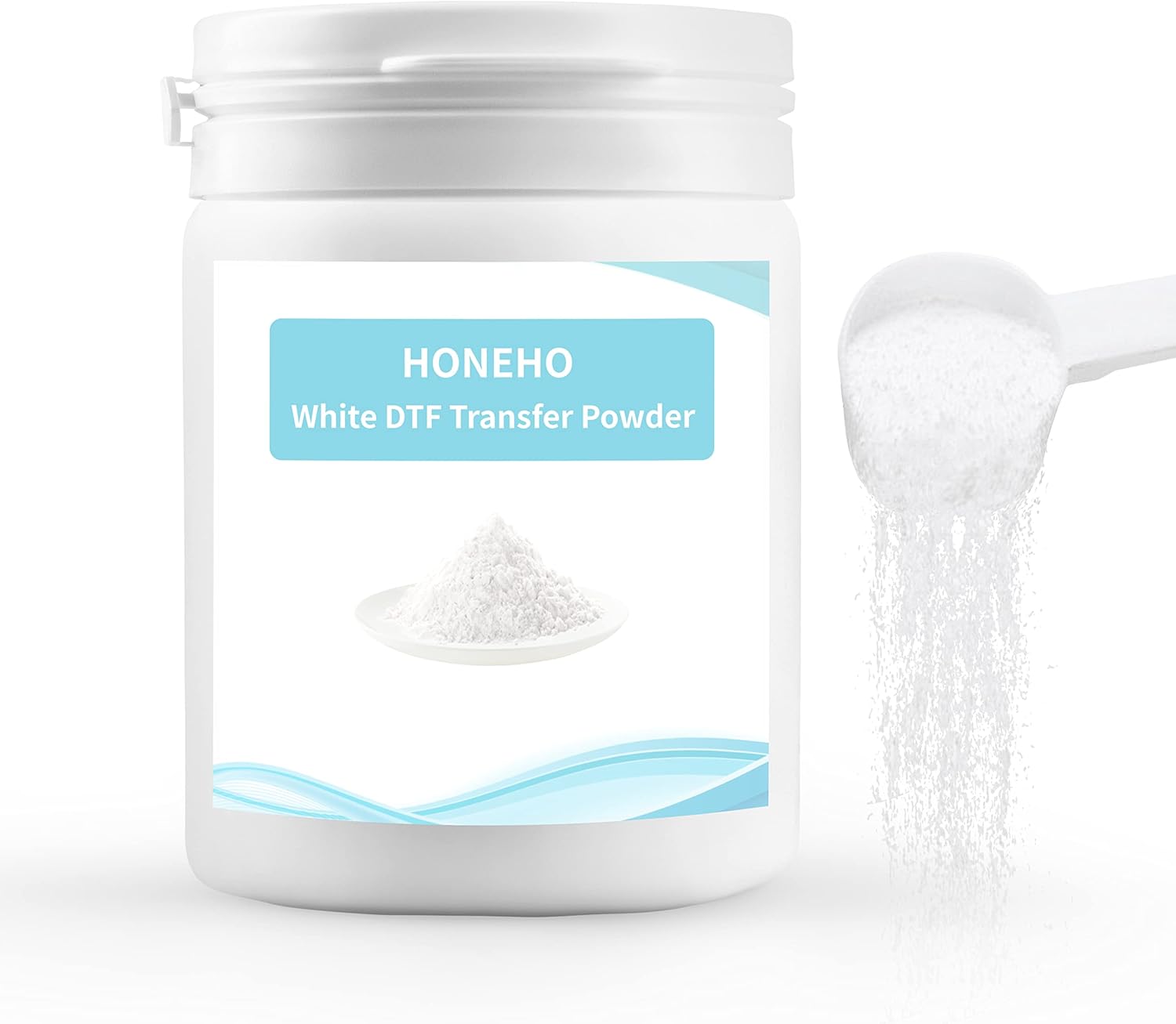Amazon.com: HONEHO DTF Powder-White Digital Transfer for All DTF Transfer Printers,DTF PreTreat ...