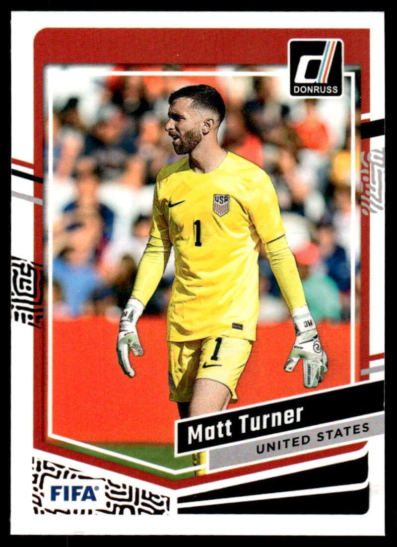 Amazon.com: 2023-24 Donruss #60 Matt Turner United States Fifa Soccer ...