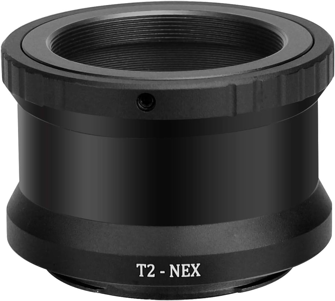 Amazon | SVBONY SV196 カメラアダプター T2-NEX Eマウントリングアダプター Sony NEXアルファボディカメラ ...