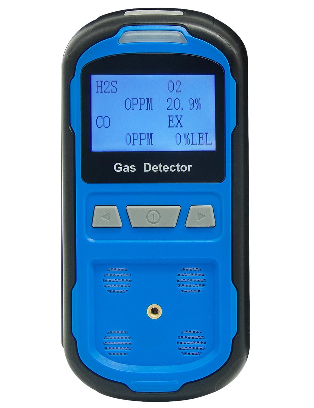 Gas Detector, GiiHoo 4 Gas Detector for H2S,O2,CO and LEL Professional ...