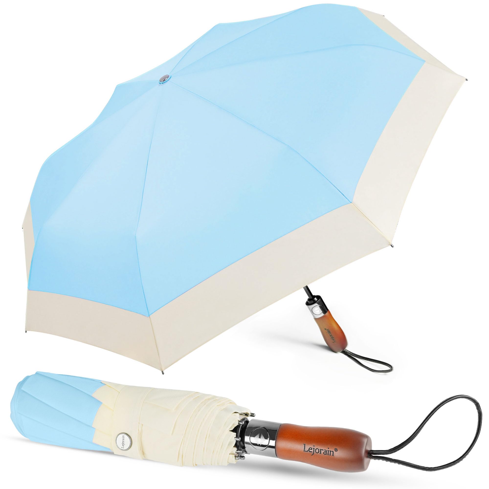 Snapklik.com : Folding Golf Rain Umbrella - Wind Resistant 54inch Extra ...