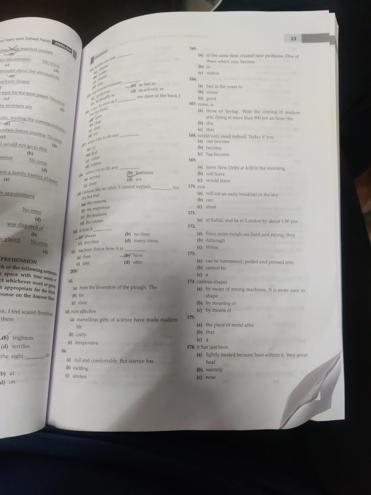 Oswaal CDS Combined Defence Services Chapterwise & Topicwise (2014-2023 ...